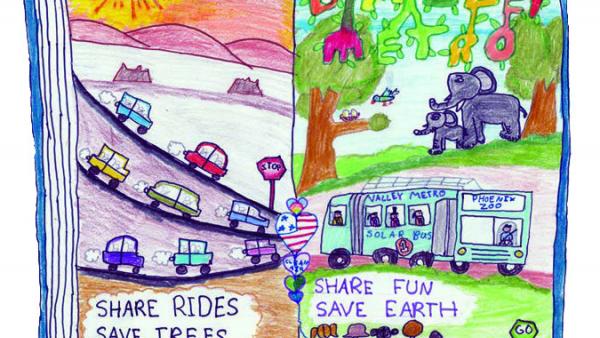 Cool Transit winning art | Valley Metro