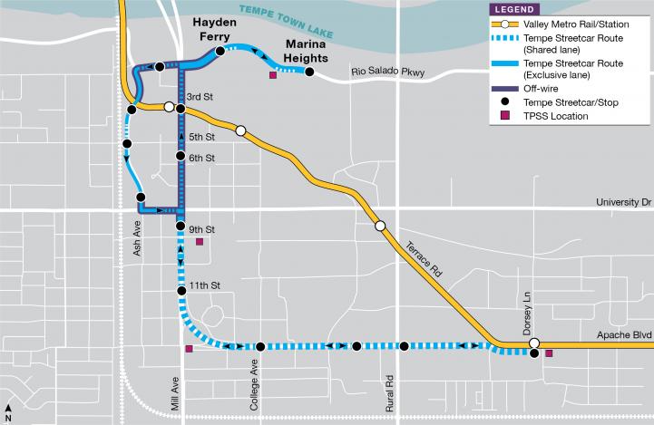 Visit businesses on Mill Ave during summer construction | Valley Metro